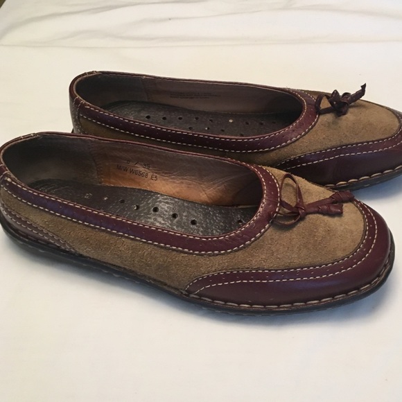 Born | Shoes | Born Brown Leather Suede Loafers | Poshmark